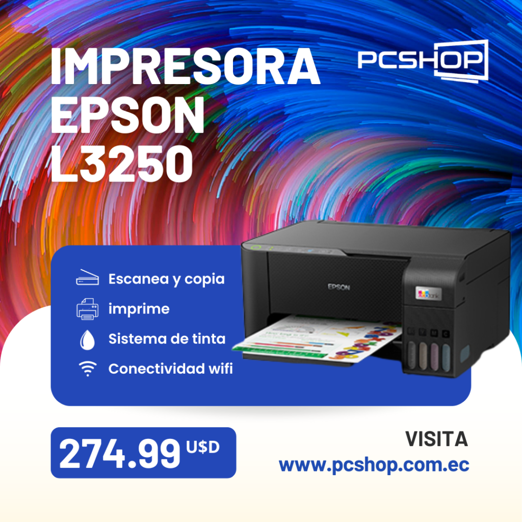 Impresora EPSON L3250 – PCShop