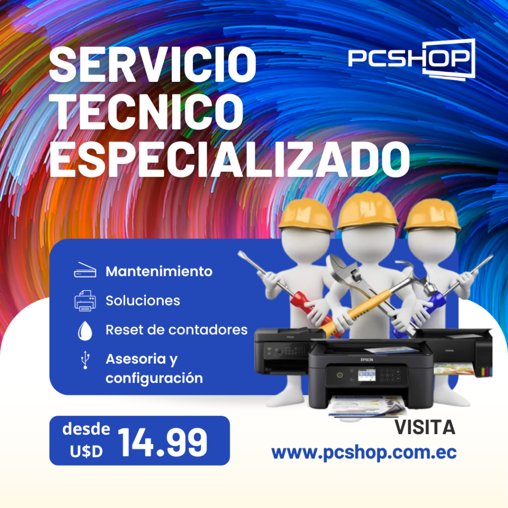 Servicio Técnico Especializado Impresoras Epson – PCShop